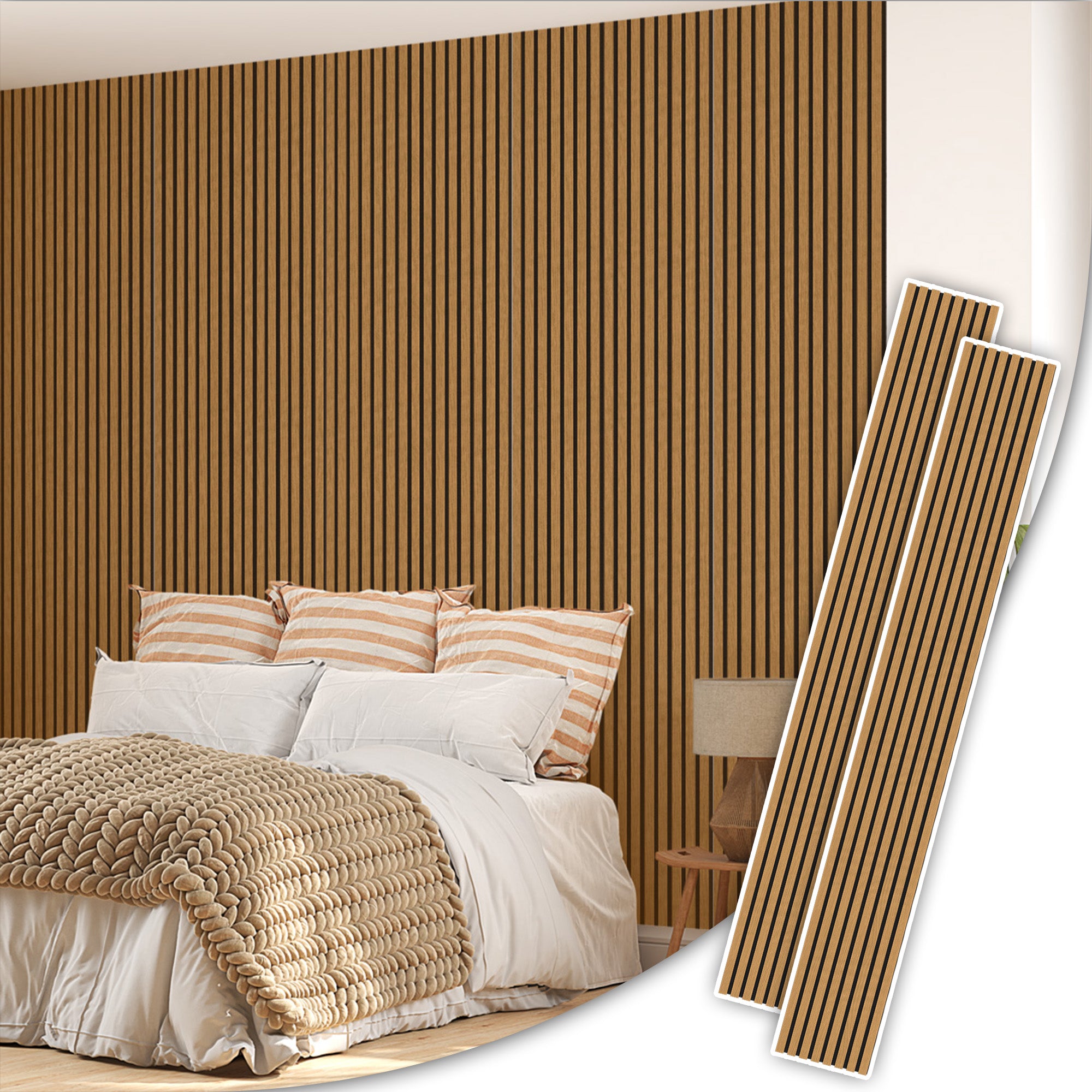 Forest Eye Harmony Wood-T44 Acoustic Wood Wall Panels